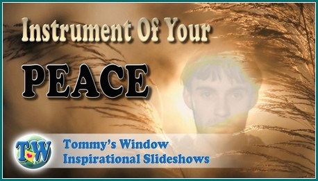 Tommy’s Window : ‘ Instrument of Your Peace ‘….St Francis of Assisi ...